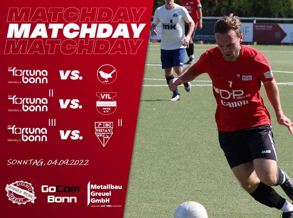 Vorschau auf den 3. Spieltag +++ – SC Fortuna Bonn