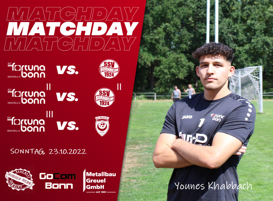 VORSCHAU AUF DEN KOMMENDEN SPIELTAG +++ – SC Fortuna Bonn